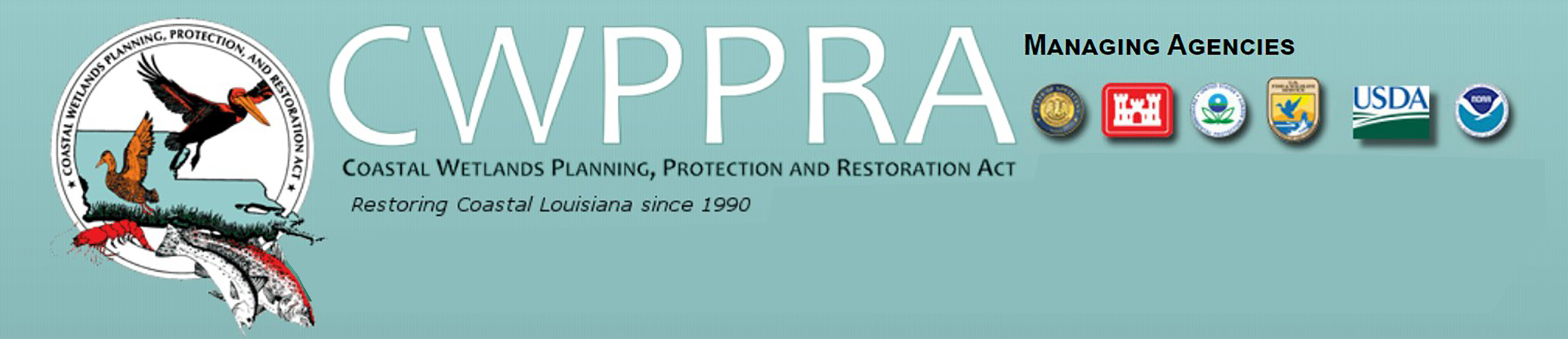 CWPPRA Website Banner | FWS.gov